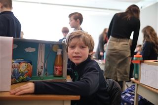 Grade 3s Learn About Others Through Culture Boxes - Glenlyon Norfolk School