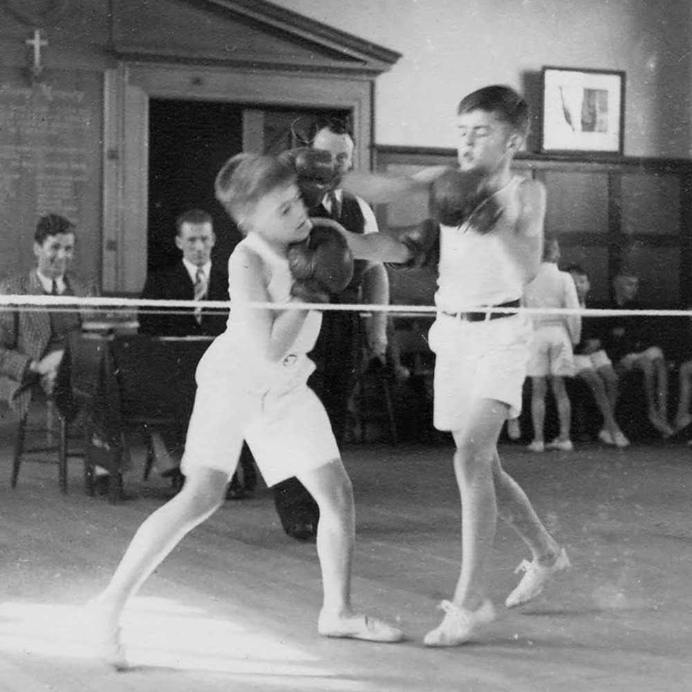 Gryphon Gallery: Boxing–Part of the Physical Training Programme for 30 ...